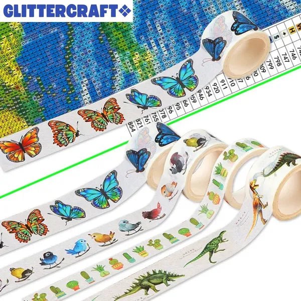 Washi Tape voor Diamond Painting Bestellen? – Glittercraft